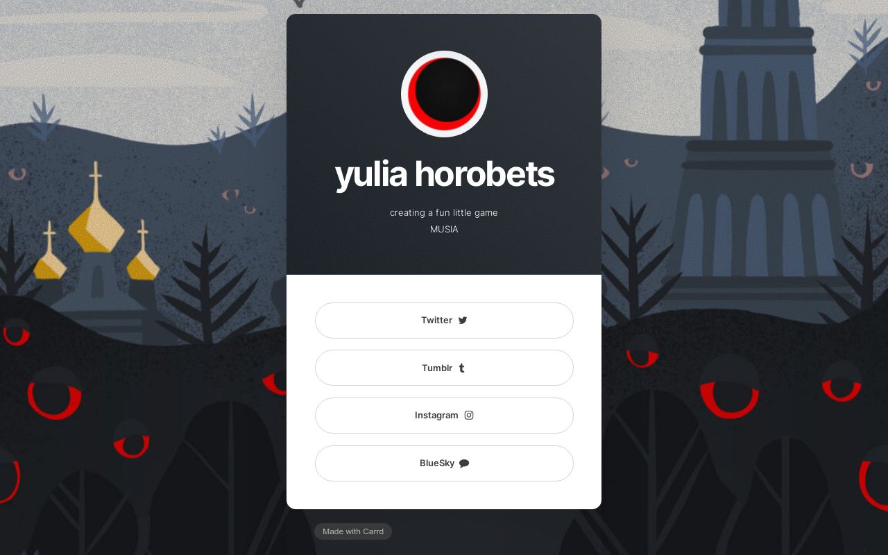 Yulia Horobets Links